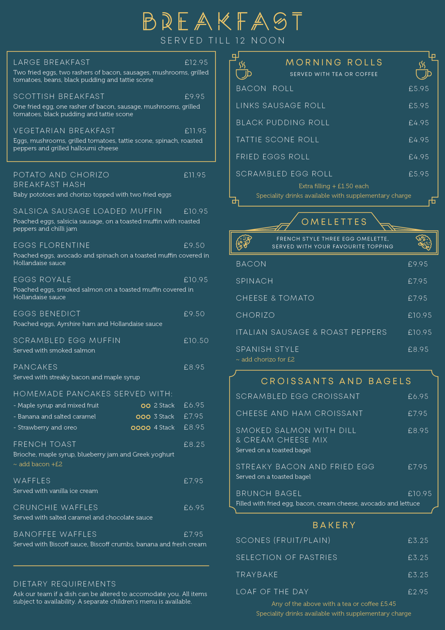 Menu – Riviera Coffee